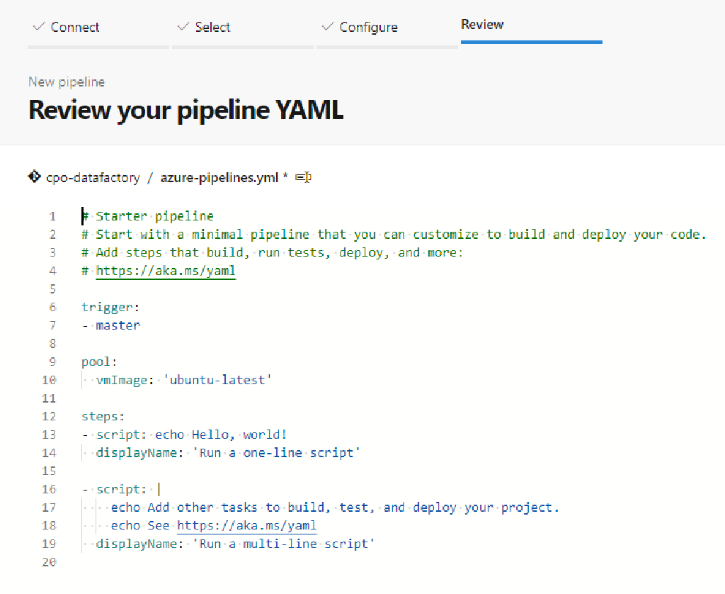 CI/CD for Azure Data Factory: Create a YAML deployment pipeline · Craig Porteous - A Data & AI Blog